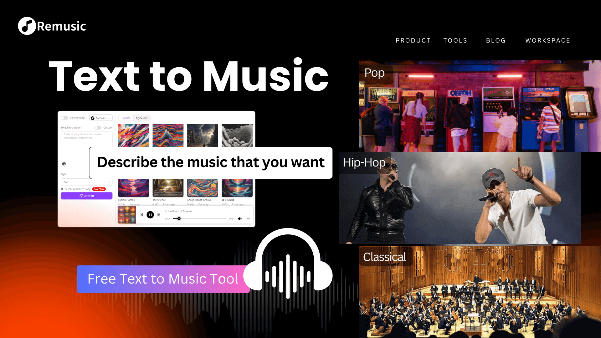 Text to Music - Free to Generate Music from Text